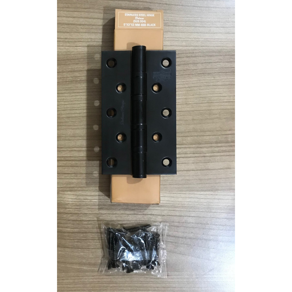 Jual HINGE DEKKSON ESS DL 5X3X3MM 4BB BK Engsel Kupu Stainless Hitam 5 ...