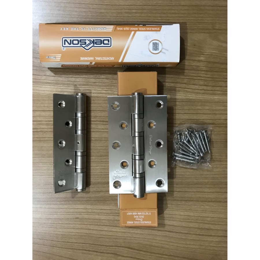 Jual HINGE DEKKSON NRP ESS DL 5X3X3MM 4BB SSS Engsel Pintu NRP 5 Inch | Shopee Indonesia