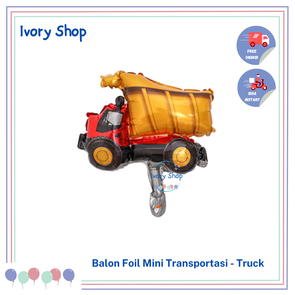 Jual Balon Foil Mini Transportasi Laut Kapal Selam Tank Speed