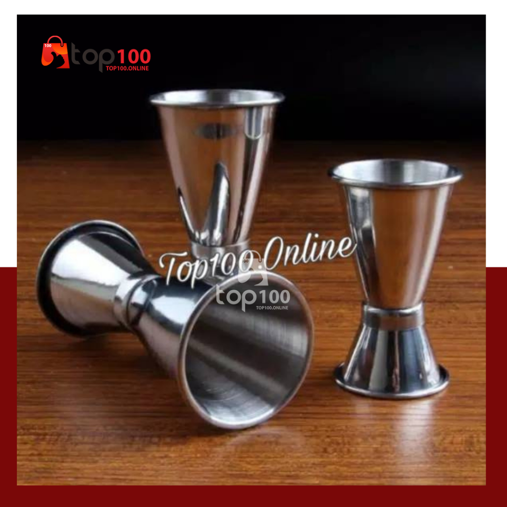 Jual TOP100 - Jigger Measure Cup Bar Stainless Steel Gelas Ukur Tea ...