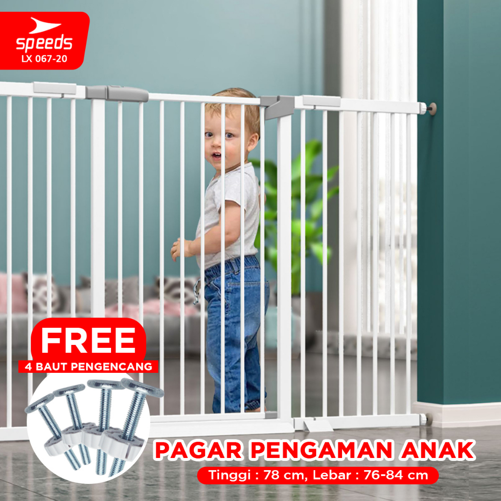 Jual SPEEDS Baby Safety Gate Pagar Pintu Bayi Pagar Pengaman Bayi ...