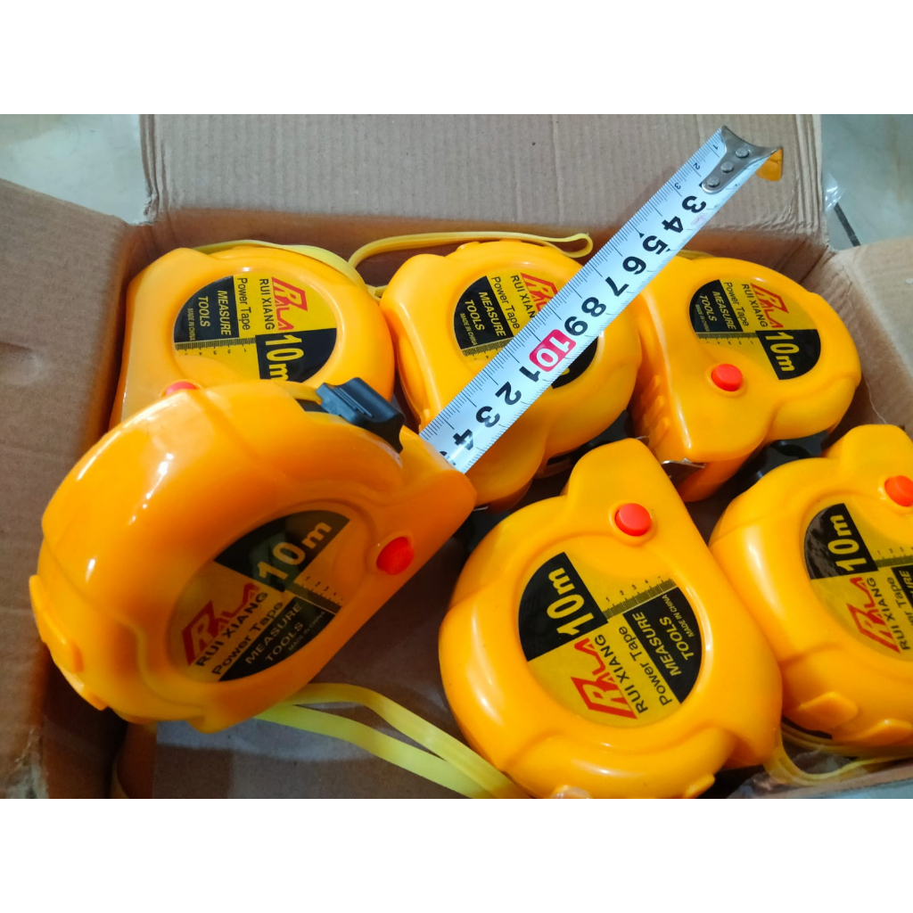 Jual Rui Xiang : Meteran Ukuran 10M / Alat Ukur measuring tape | Shopee ...