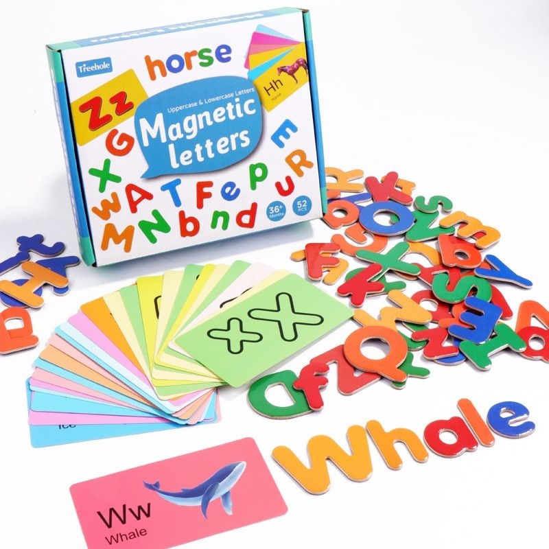 Jual Magnetic Letters/ Mainan Montesorri & Edukasi Magnet Alfabeth ...