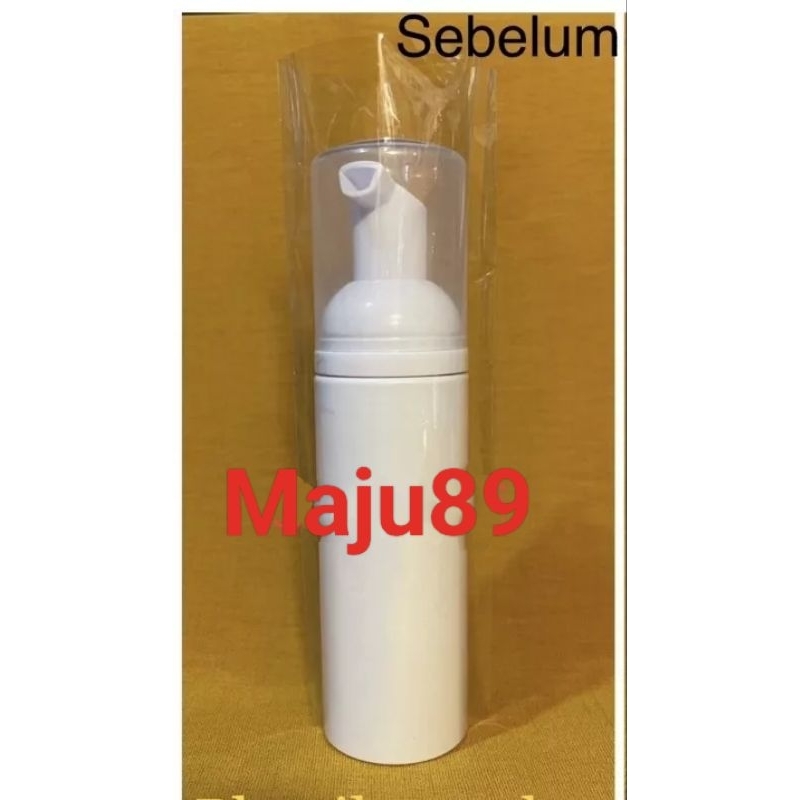 Jual Plastik Segel botol foam 60ml botol foamer botol pump / plastik ...