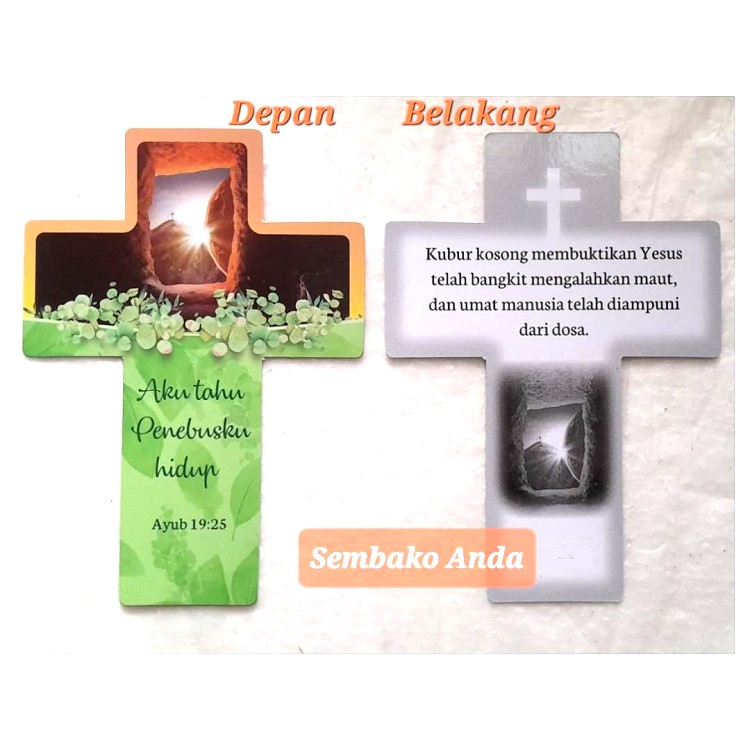 Jual Aku Tahu Penebusku Hidup. Selipan buku Ayat Alkitab. Bookmarks ...