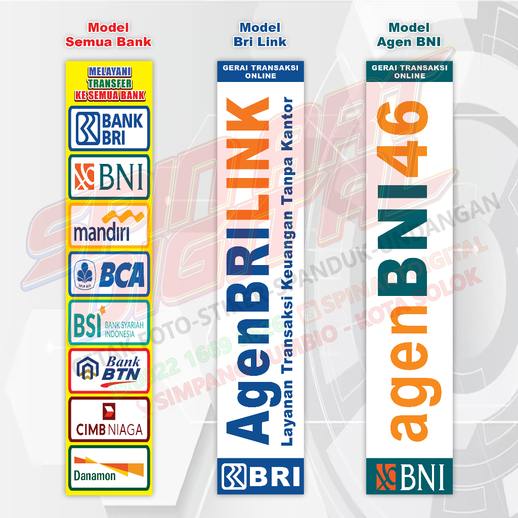 Jual Spanduk Banner Agen Brilink, Spanduk Transfer Bank, Spanduk Konter ...