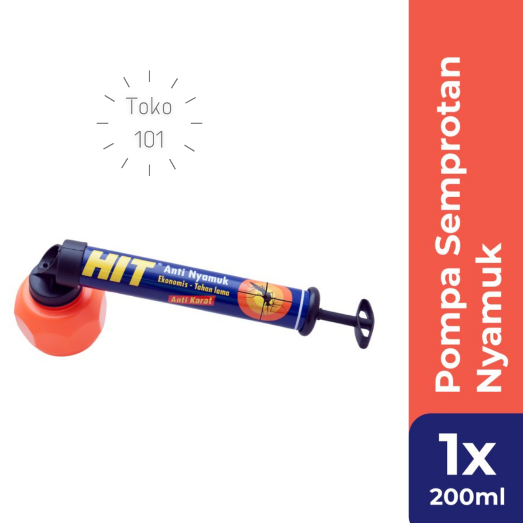 Jual HIT Pompa Plastik - Semprotan Nyamuk 200ml | Shopee Indonesia