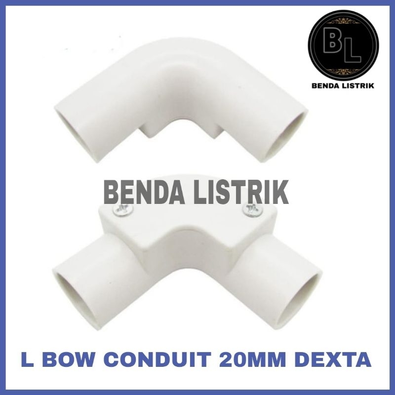 Jual L. Bow Pipa Conduit 20mm - Knee Pipa Conduit 20mm - Elbow Pipa ...