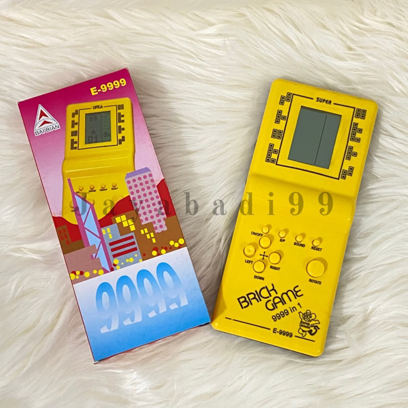 Jual Mainan anak jadul game boy game tetris brick game 9999 in 1 ...