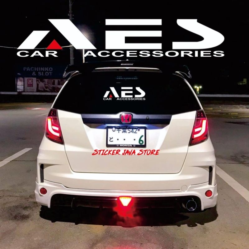Jual STIKER AES CAR ACCESSORIES STIKER CUTTING | Shopee Indonesia