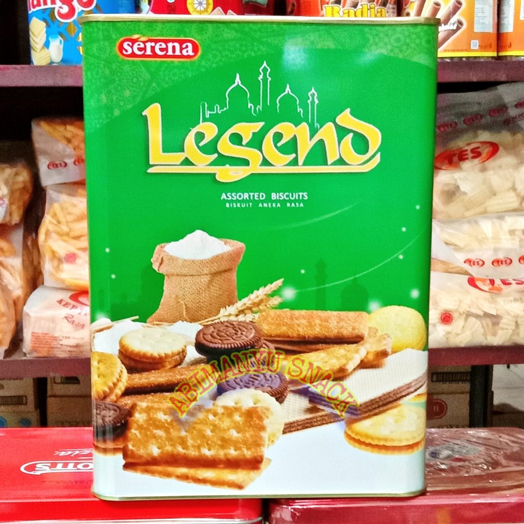 Jual biskuit serena legend kaleng 580 gr | Shopee Indonesia