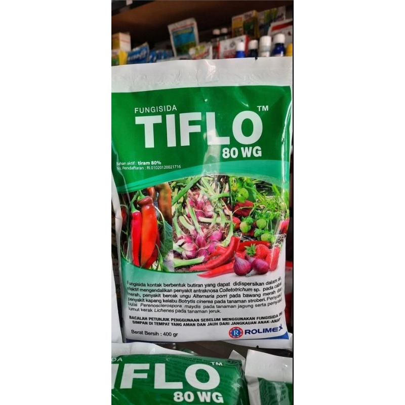 Jual Tiflo 80WG Fungisida Pest Tiram 80% Pest - 400gr | Shopee Indonesia