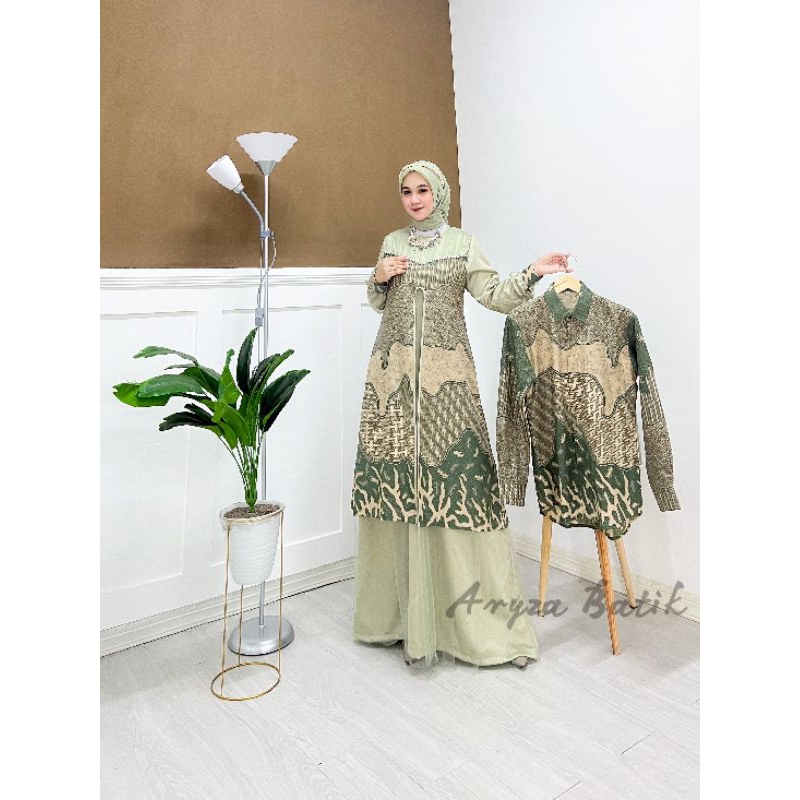 Jual COUPLE GAMIS RAHAYU SAGE WISUDA TUNANGAN LAMARAN | Shopee Indonesia