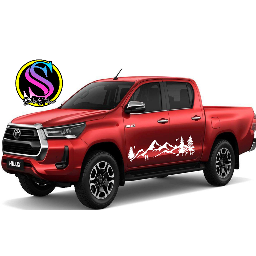 Jual 152/STICKER/STIKER/CATING/CUTTING/STIKER MOBIL/STIKER HILUX/STIKER ...