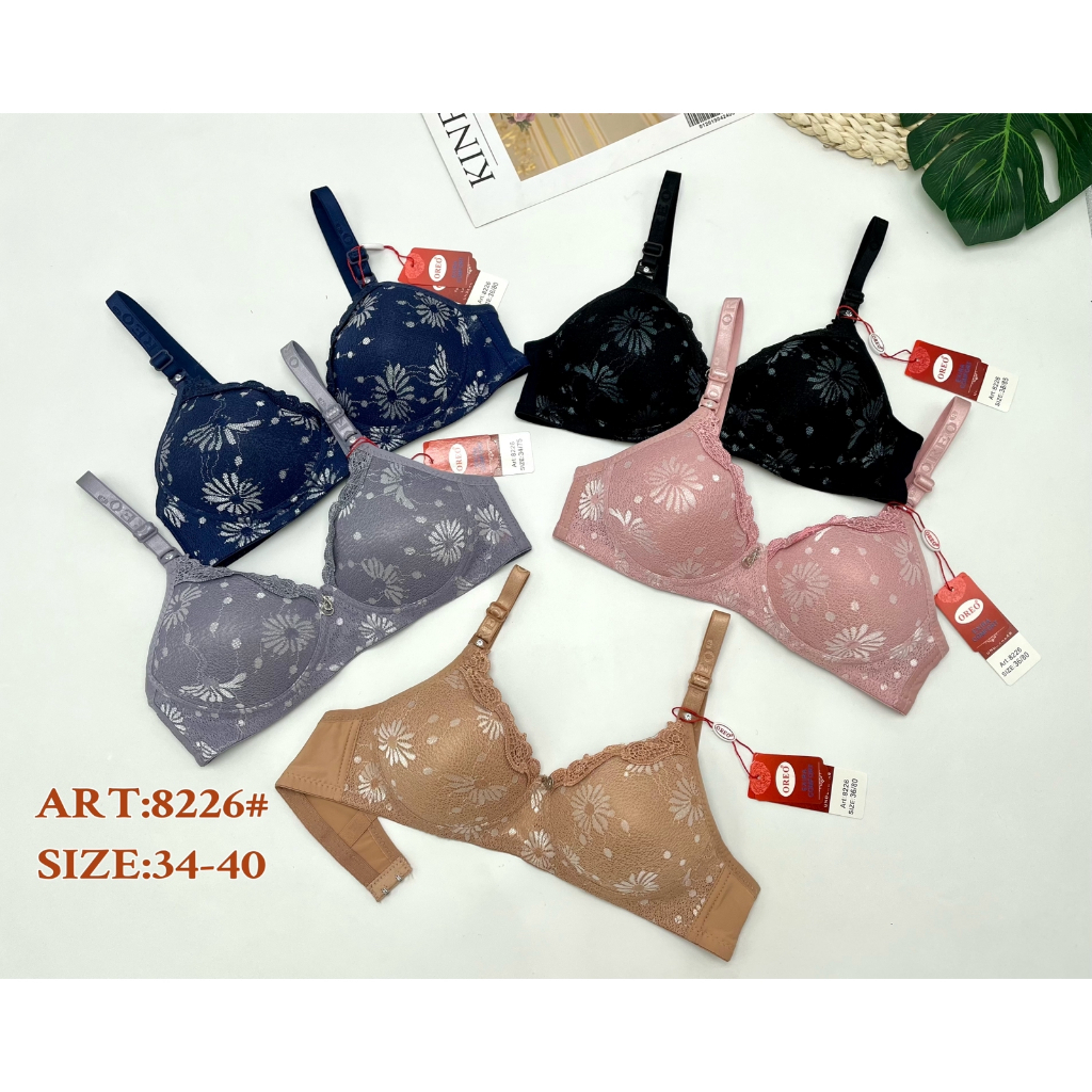 Jual Nimari - BRA OREO Cup Kecil Tanpa Kawat Busa Sedang Kait 2 3 Step ...