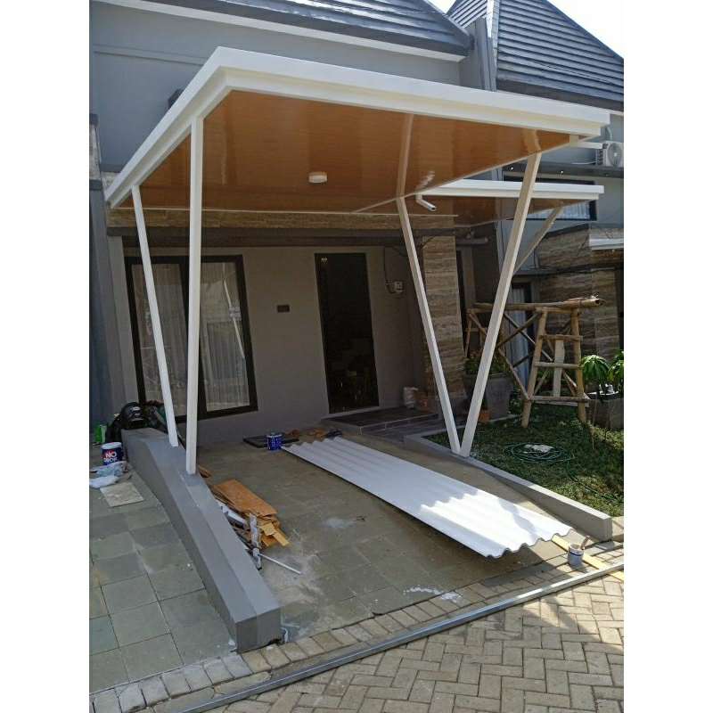 Jual Kanopi Minimalis Besi + Plafon PVC | Shopee Indonesia