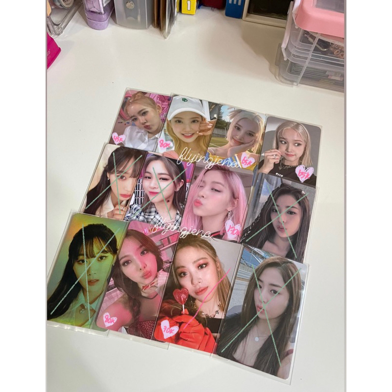 Jual wts pc itzy ryujin yeji no bad days crazy in love, yeji jasmine ...