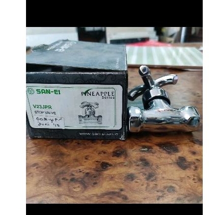 Jual stop kran stop valve San Ei 1/2 stopkran wallshower V23JPR / V10JP pineapple | Shopee Indonesia