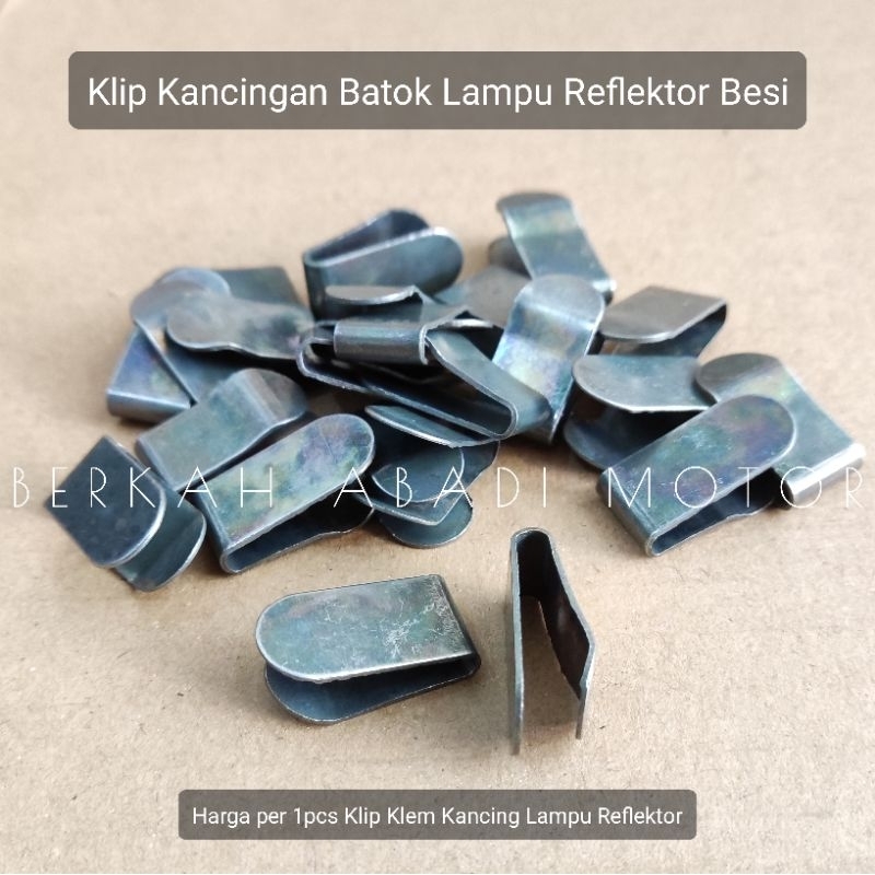 Jual Klem Jepitan Lampu Reflektor Besi Motor | Klip Jepit Lampu Japit ...
