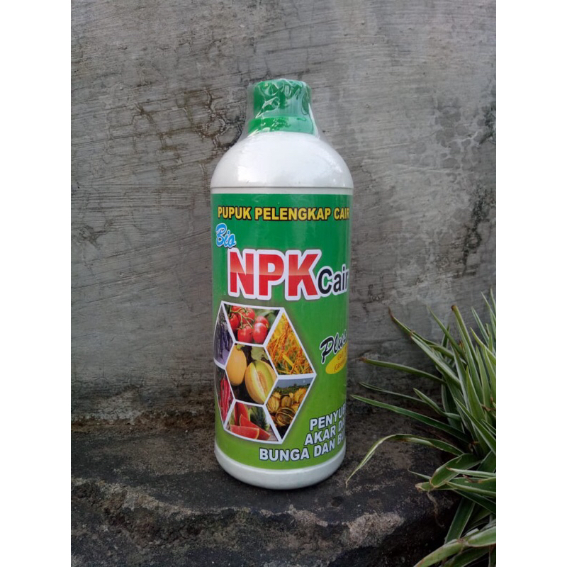 Jual Pupuk Bio NPK cair plus Ga3 kemasan 1 liter | Shopee Indonesia