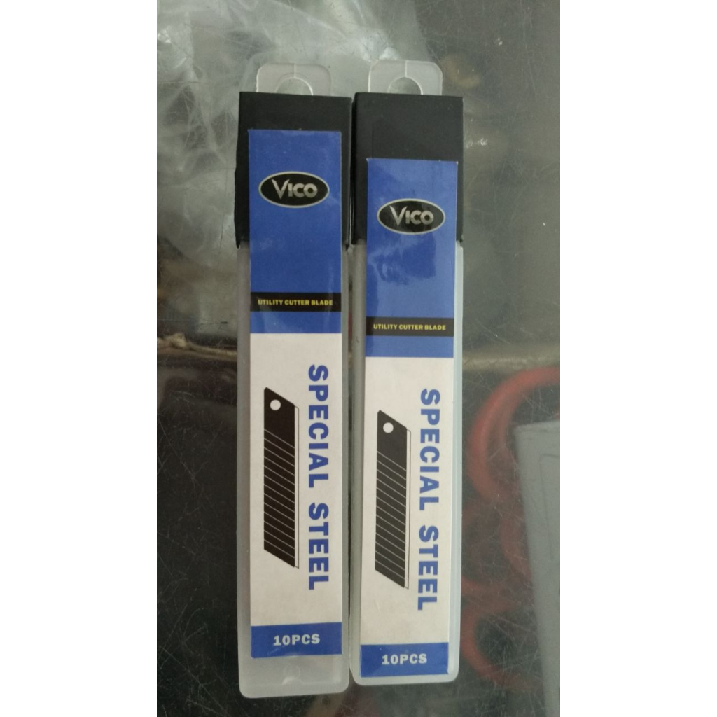 Jual isi ulang / revil Cutter merek VICO / Isi Ulang Cutter SK5 Isi 10 ...