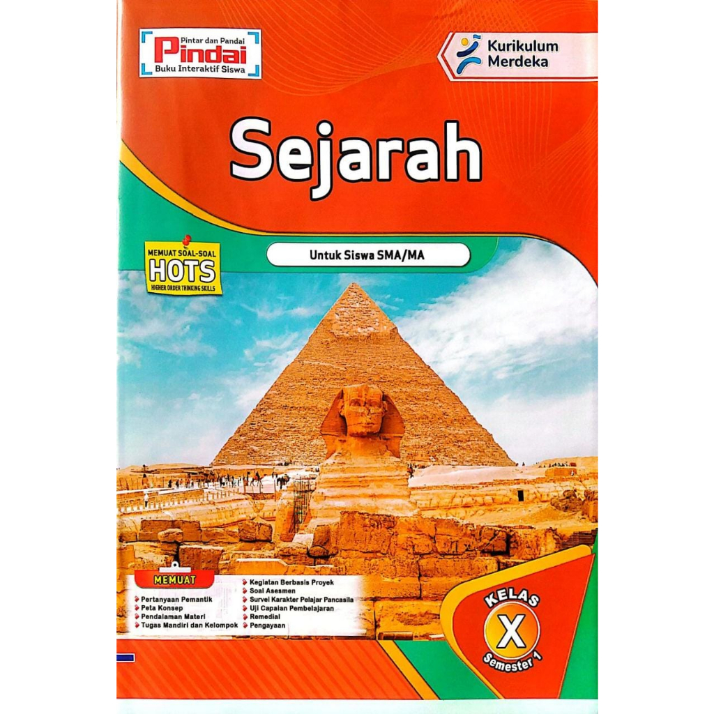 Jual Buku LKS Sejarah kurikulum Merdeka Kelas 10 SMA/MA Semester 1 | Shopee Indonesia