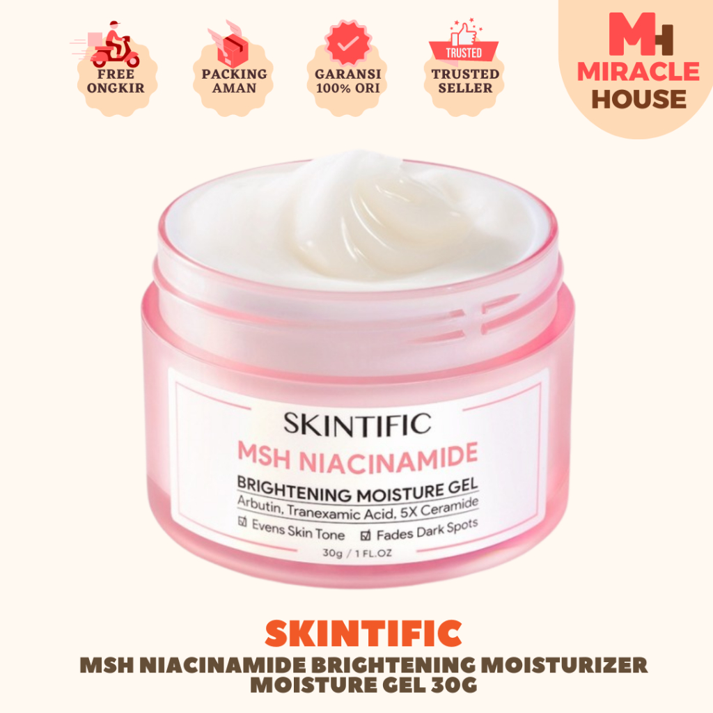 Jual Skintific MSH Niacinamide Brightening Moisture Gel 6gr & 30gr ...