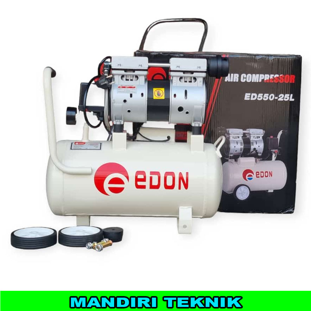 Jual Air Compressor 0,75 HP 3/4 HP ED550-25L Kompresor Angin EDON 25 ...