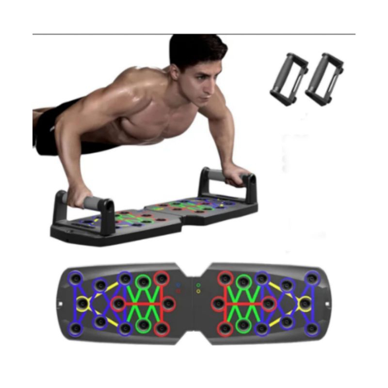 Jual monster folding push up board papan alat bantu fitnes training ...