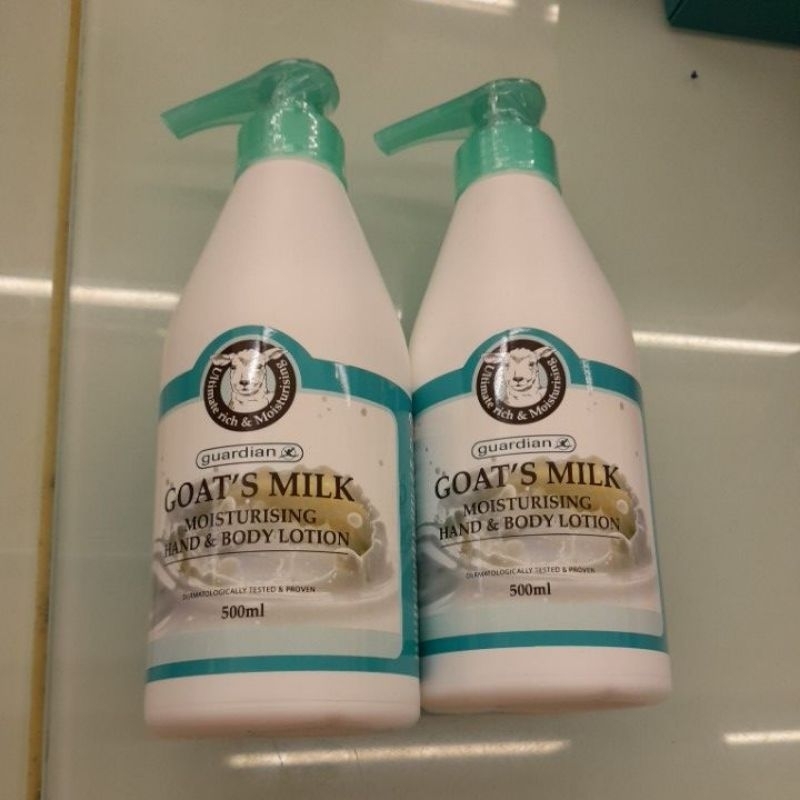 Jual [Harga Diskon] Guardian Goats Milk Moisturizing Hand & Body Lotion ...