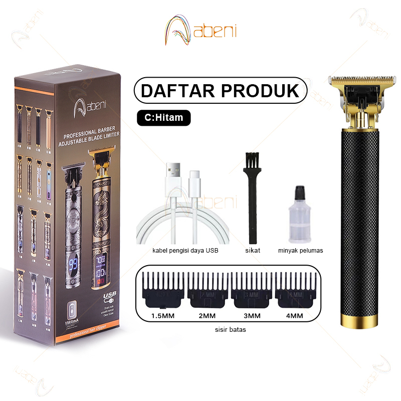 Jual Abeni Alat Cukur Rambut Elektrik Cukur Jenggot Mesin Potong Rambut ...