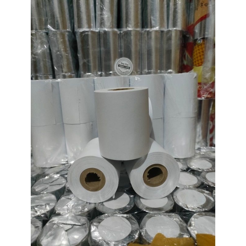 Jual Kertas struk kasir/roll HVS 58x48mm | Shopee Indonesia