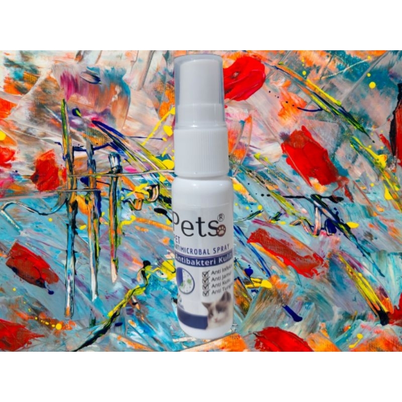 Jual Pets Spray Anti Bakteri Anti Jamur, Infeksi, Kutu, Tungau Untuk ...