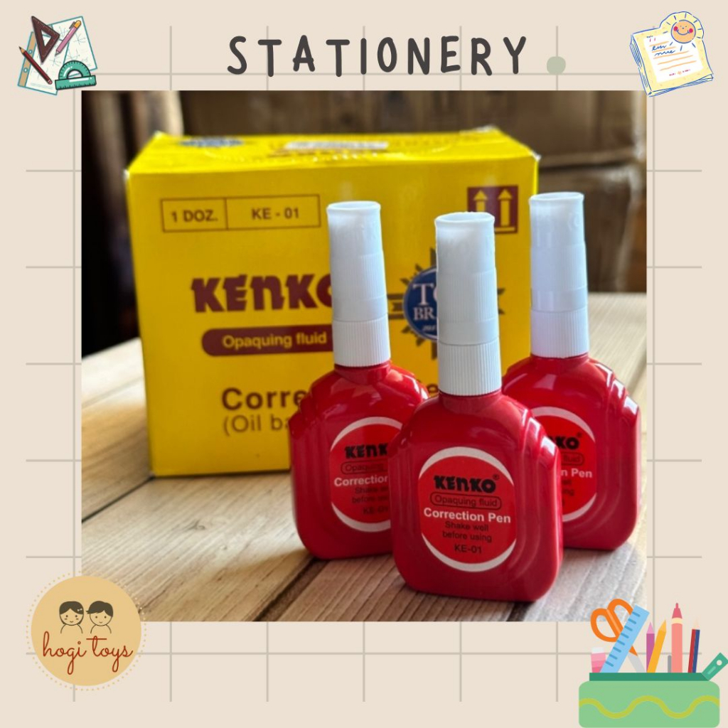 Jual Tipex Kenko Tipe X Cair Tipe KE-01 Eceran | Shopee Indonesia