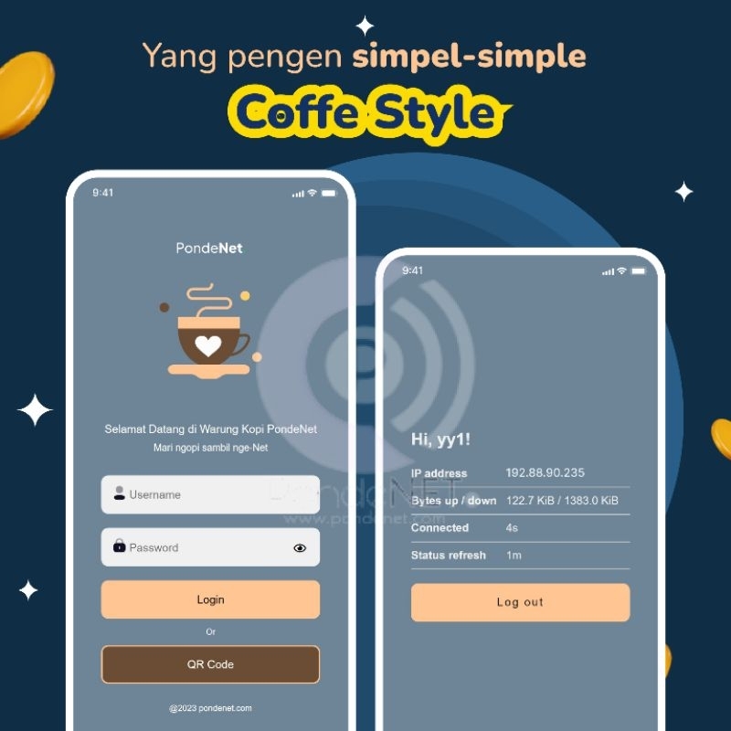 Jual login page hotspot wifi coffee style | Shopee Indonesia