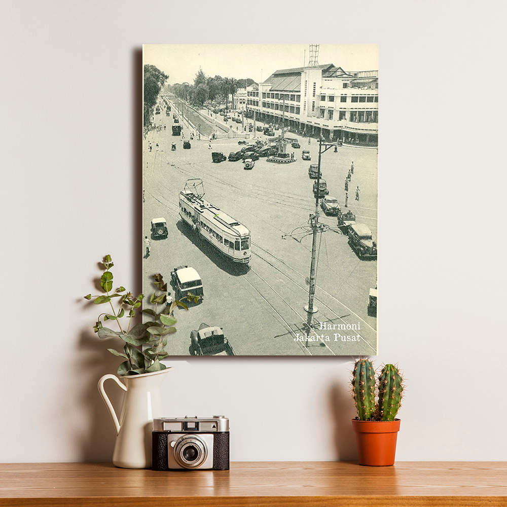 Jual Poster Photo Jadul Jaman Dulu Jakarta Tempo Doeloe Harmoni Jakarta ...