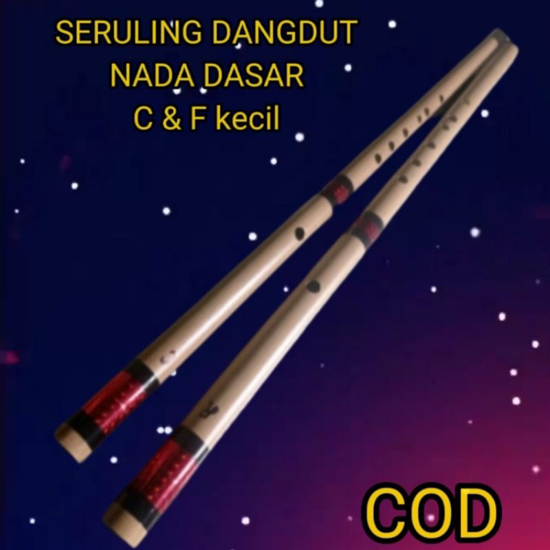 Jual SERULING DANGDUT 2 PIC NADA DASAR C & F KECIL | Shopee Indonesia