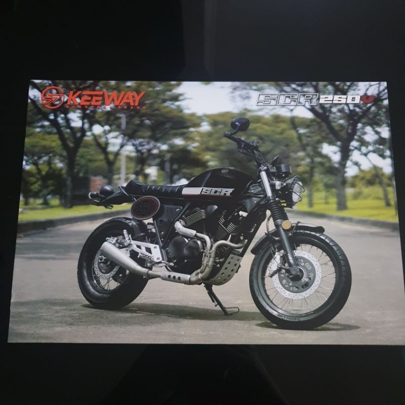Jual Brosur Keeway SCR 250V ( flyer ) | Shopee Indonesia