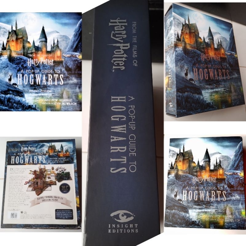 Jual Harry Potter Pop up Guide to Hogwarts Matthew Reinhart Deluxe ...