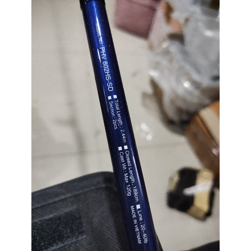 Jual joran daiwa phantom versatile 210 atau 240 joran laut | Shopee ...