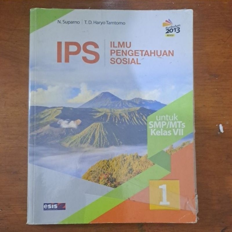 Jual Buku IPS kelas 7 N.Suparno Penerbit Erlangga | Shopee Indonesia