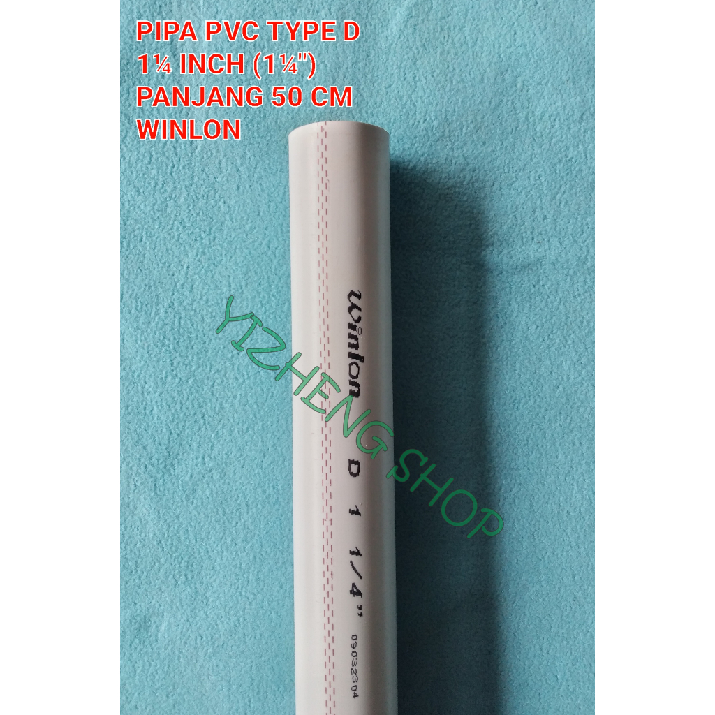Jual PIPA PVC 1 1/4 INCH PANJANG 50CM PUTIH WINLON | Shopee Indonesia