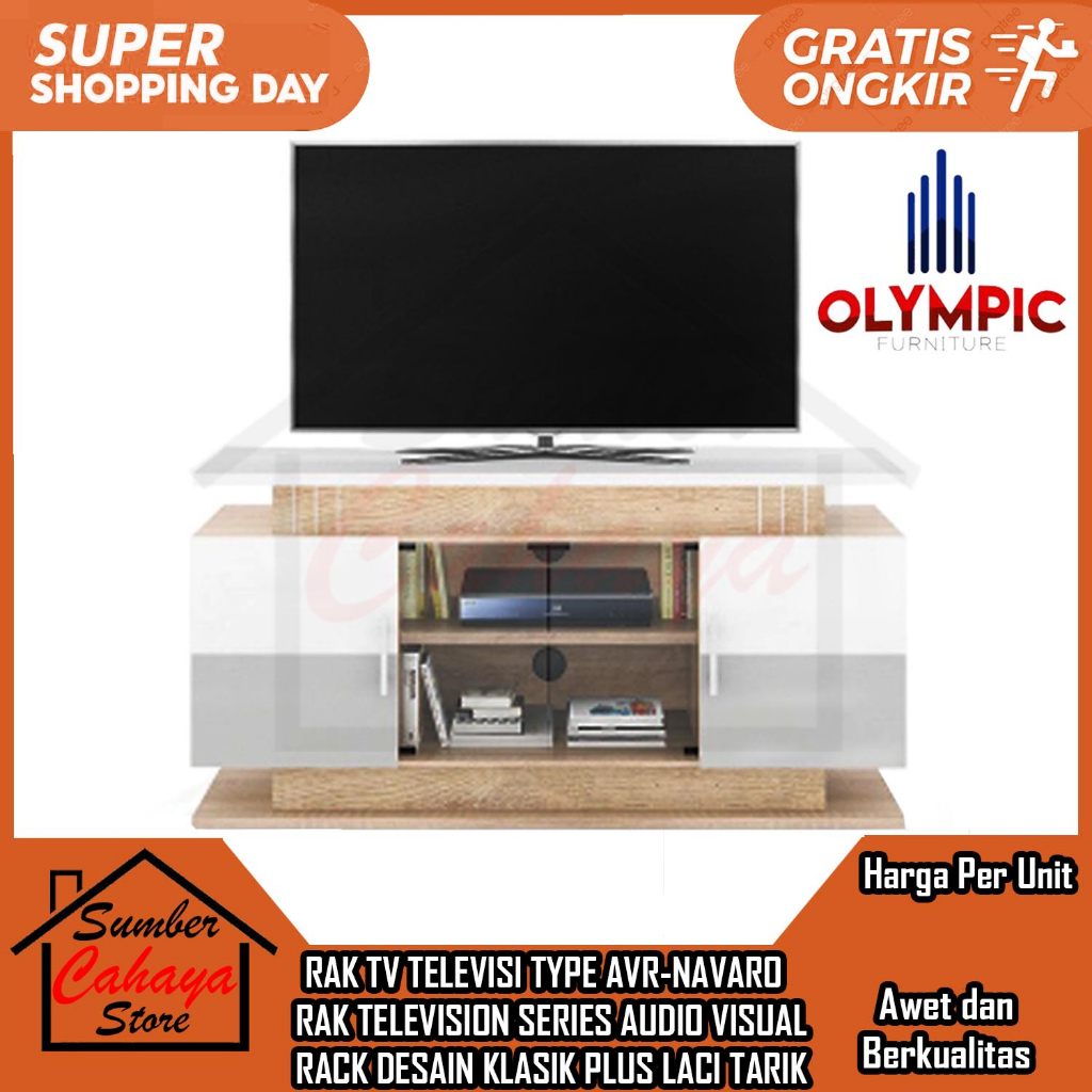 Jual [Instan] RAK TV TELEVISI TYPE AVR-NAVARO RAK TELEVISION SERIES ...