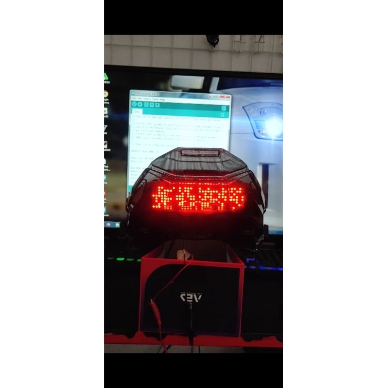 Jual Stoplamp running text vario 160 (mode bluetooth smartphone ...