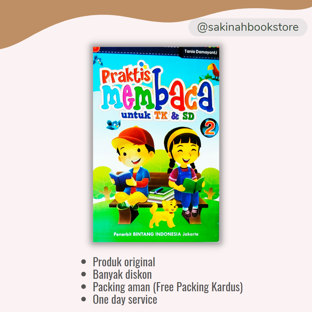 Jual Buku Praktis Membaca Jilid 2 Untuk Tk Dan SD/Buku Membaca Anak Tk ...