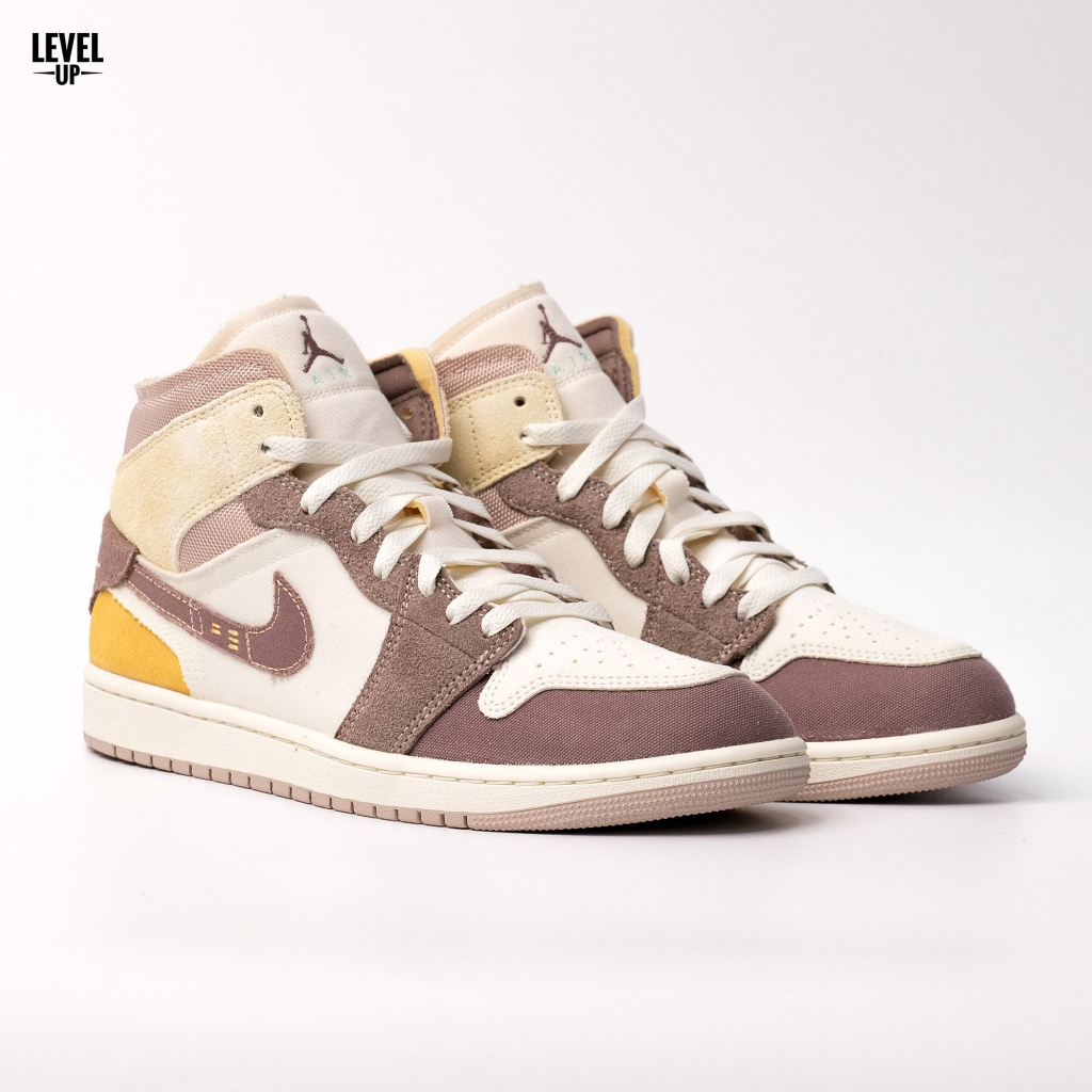 Jual Air Jordan 1 Mid Craft Earth 100% Original | Shopee Indonesia