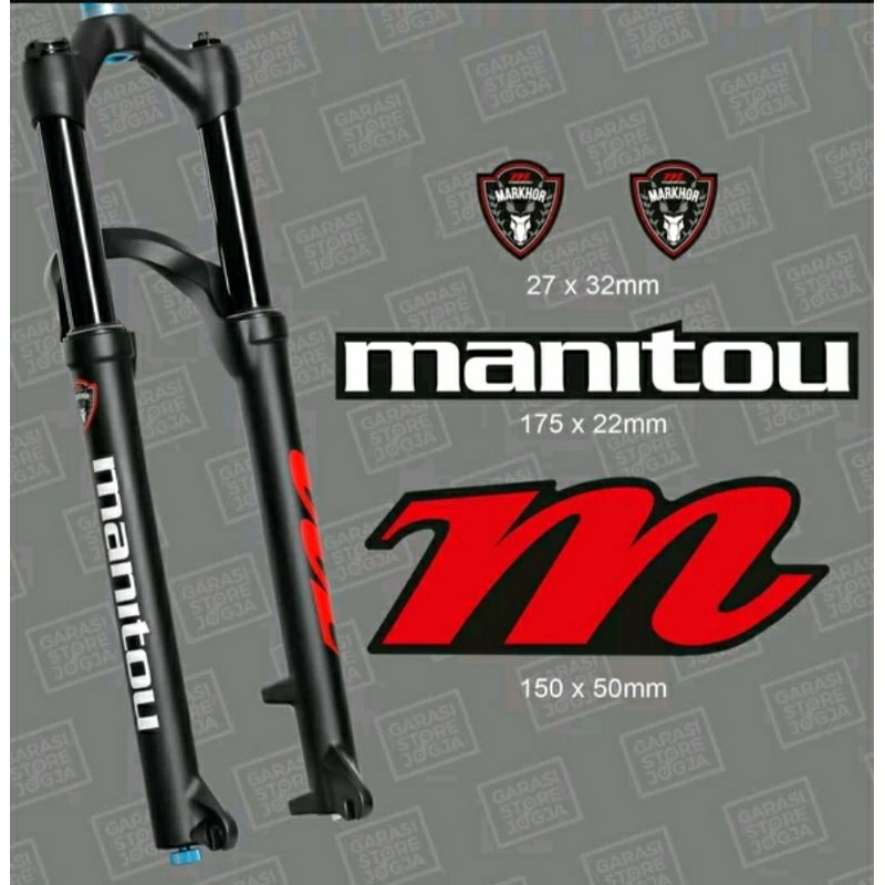 Jual Custom Decal Stiker Fork Manitou Markhor | Shopee Indonesia