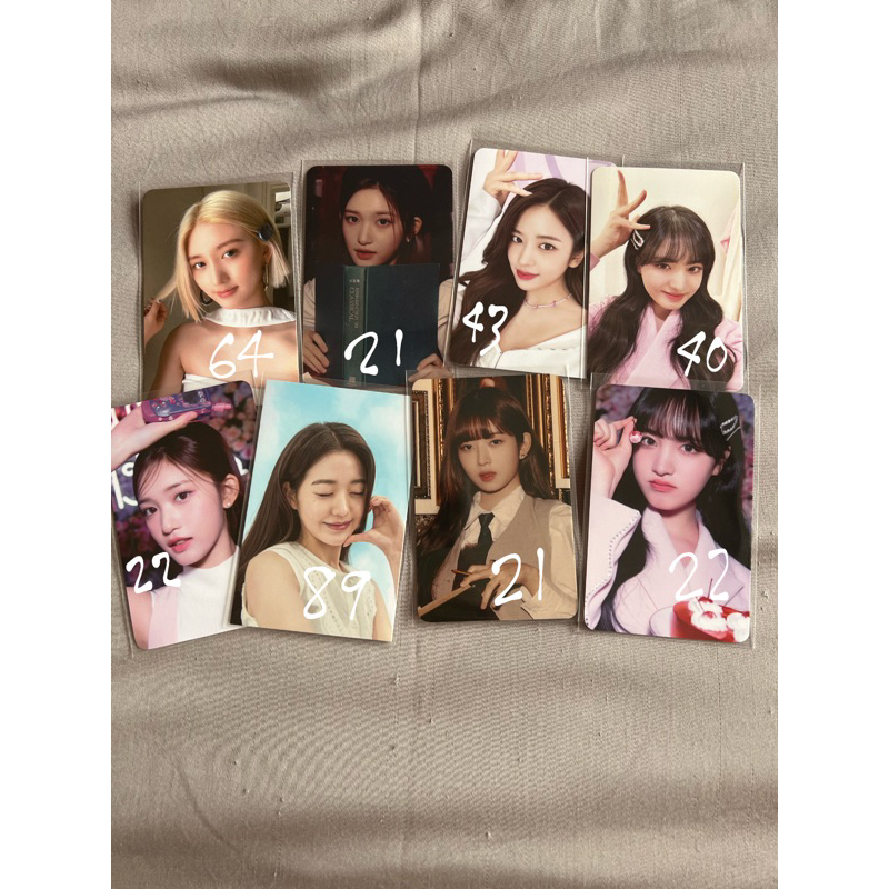 Jual [READY] ive photocard official wonyoung yujin rei gaeul liz leeseo ive | Shopee Indonesia