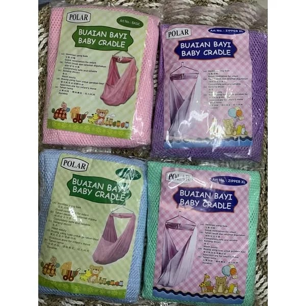 Jual Kain Ayunan Jaring Polar Zipper XL dan Basic/ Kain Ayunan Baby ...