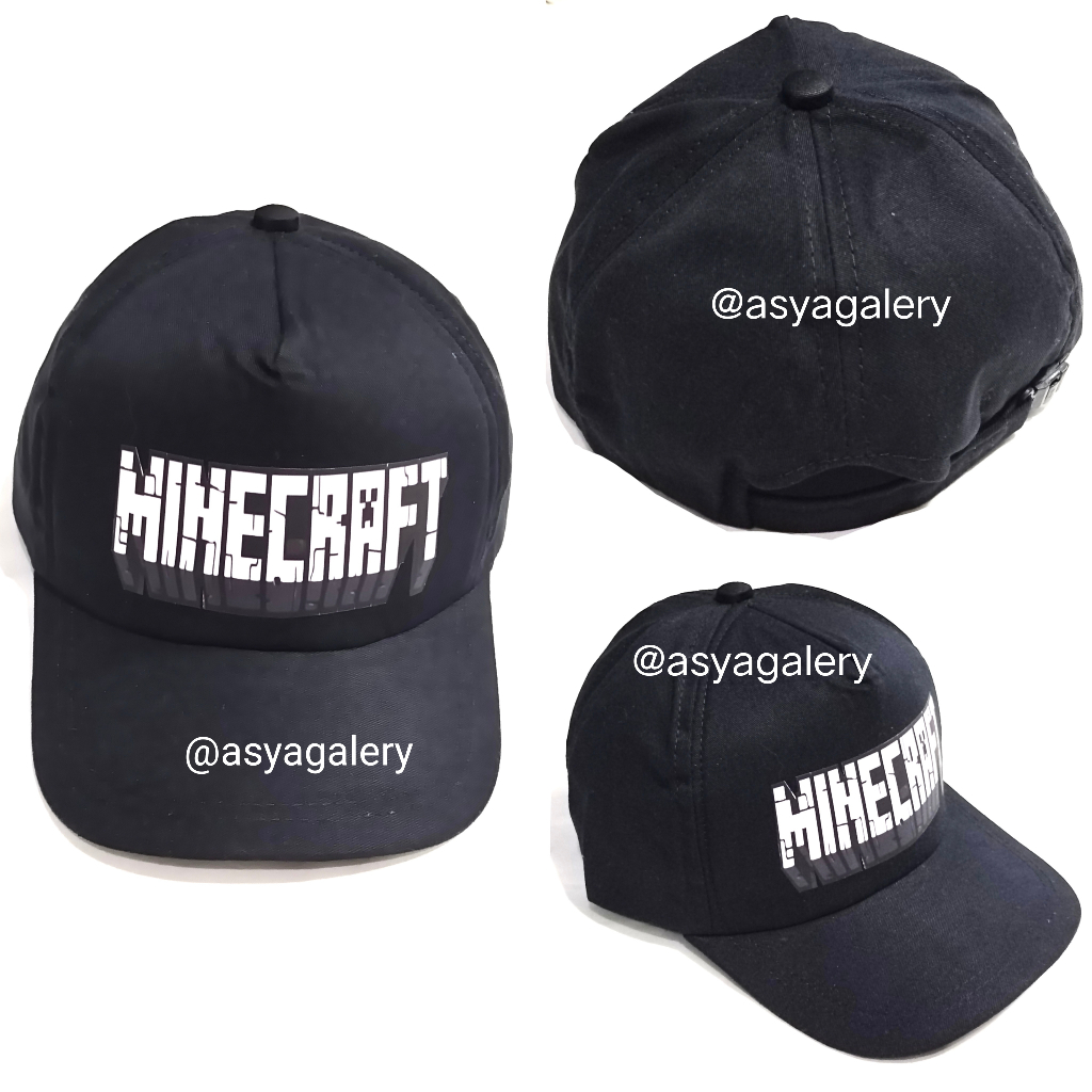 Jual Topi Minecraft Murah/Topi Anak Minecraft Keren | Shopee Indonesia